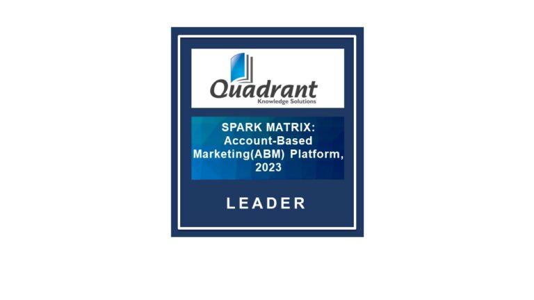 2023 SPARK Matrix for ABM Platforms Analyst Report - Madison Logic